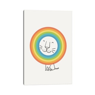 iCanvas "A Happy Lion" by Lim Heng Swee Canvas Print - Bed Bath & Beyond - 34263561